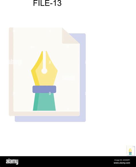 File 13 Simple Vector Icon Illustration Symbol Design Template For Web Mobile Ui Element Stock