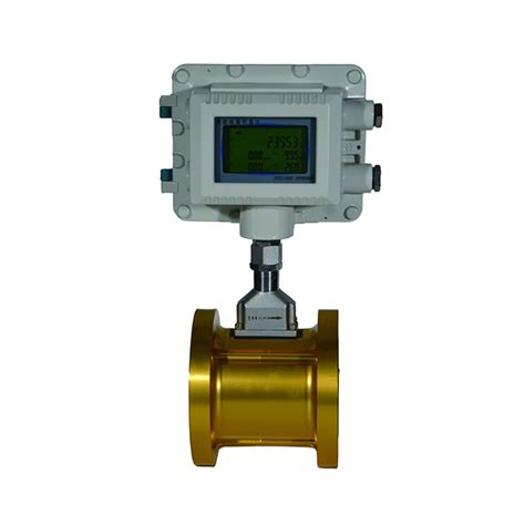 Smart Liquid Flow Meter Turbine Flowmeter With Custom Support