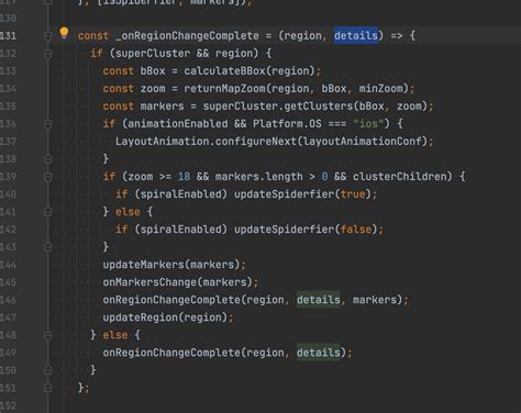 OnRegionChangeComplete Wrong Second Parameter Issue Tomekvenits React Native Map