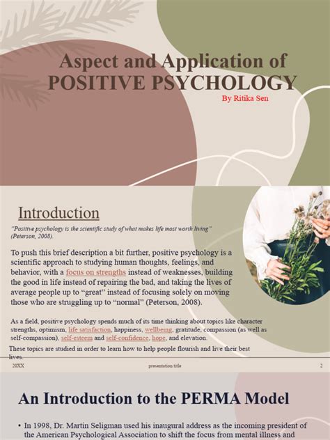 Aspect And Application Of Positive Psychology By Ritika Sen Pdf