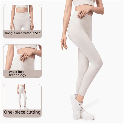 Nuls Naked Yoga Pants Women S No T Line High Waist Sports Slimming