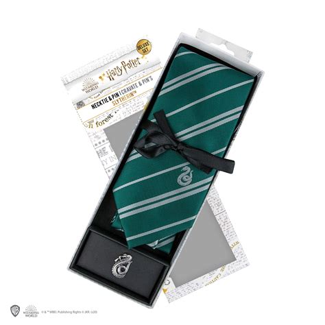 Slytherin Tie Deluxe Edition Harry Potter Cinereplicas