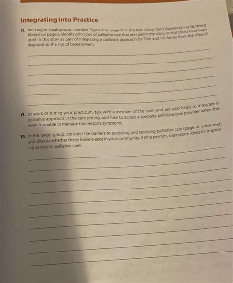 solved integrating into practice 12 working in small