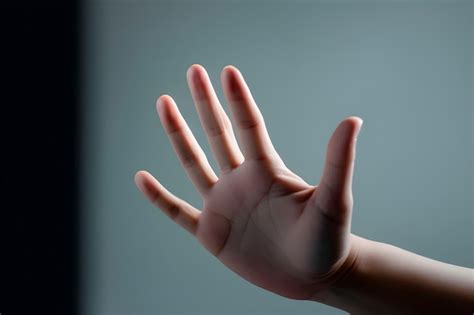 Premium Ai Image Open Hand