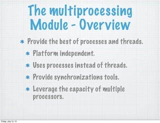 Parallel Programming Using Python PPT