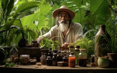 Premium Ai Image Exploring The Jungle Healing Secrets Generative Ai