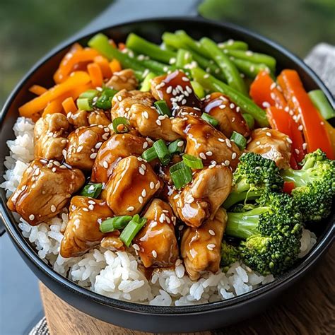 Teriyaki Chicken Rice Bowl The Ultimate Quick Dinner Delight