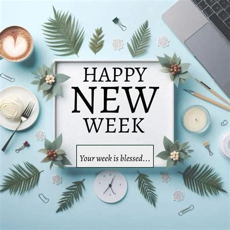 Happy New Week Template Postermywall
