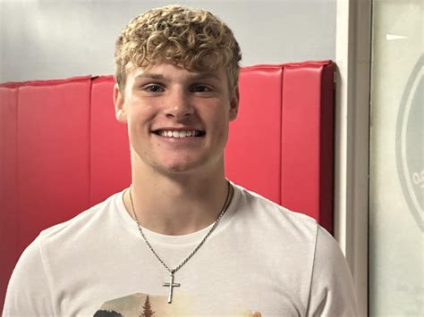 Cross Country Athlete Of The Month Tom Hook Black And Redgister