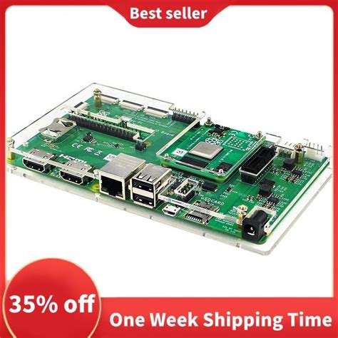สําหรับ raspberry pi cm4 io board อะคริลิคโปร่งใสสําหรับ raspberry pi