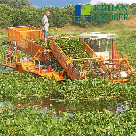 Aquatic Plant Harvesting Boats For Water Weed Removal Hyacinth