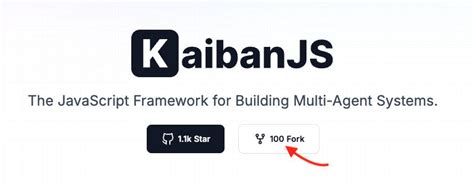 Kaibanjs Reaches 100 Forks A Milestone In Ai And Javascript Ai
