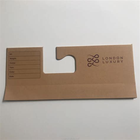 Customized Design Fabric Sample Display Cardboard Header