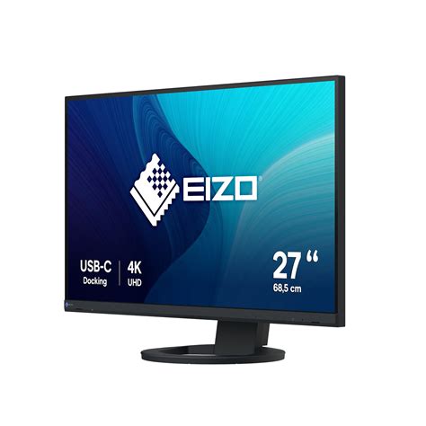 Eizo Ev2740s Bk 27 Monitor 3840 X 2160 4k Uhd 60hz 6ms Schwarz