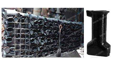 Caja Para Llave De Banqueta Bota Larga En Fierro Fundido