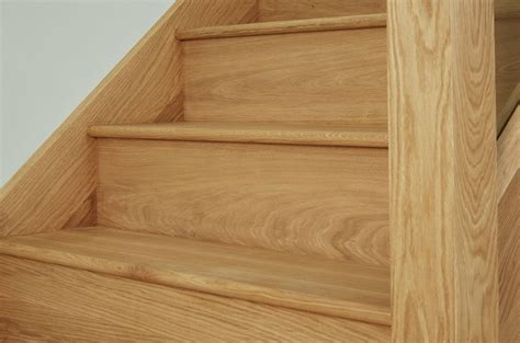 Solid Oak Stair Tread And Riser Cladding Kit 22x270x1000mm