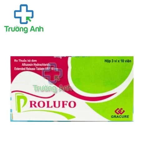 Prolufo 10mg Gracure Thuốc điều Trị Phì đại Tuyến Tiền Liệt