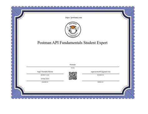 Just Thrilled To Announced That I Have Completed My Postman Api Fundamentals Workshop On