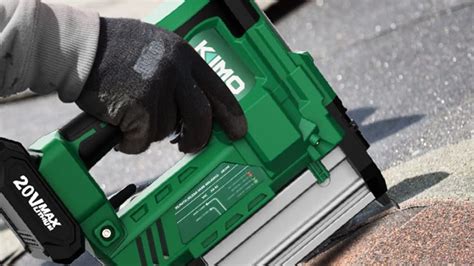 Kimo 18 Gauge Nail Gun Battery Powered W 2 X 20 Battery And Charger 2
