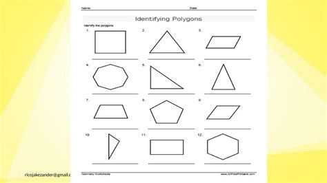 Draw And Describe Regular And Irregular Polygons With 5 6 8 Or 10 Sides Based On