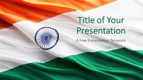 Indian Flag Ppt Templates Free Download Free Printable