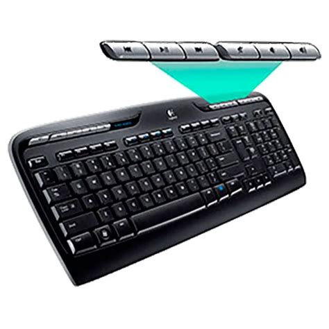 Logitech MK330 Wireless Keyboard And Mouse Black Techinn