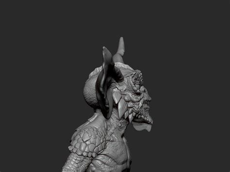 Gremlin Demon Statue 3d Model 3d Printable Cgtrader