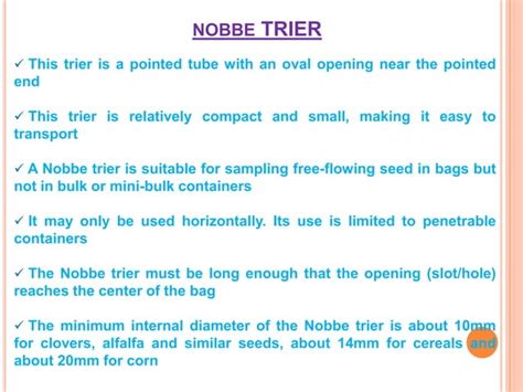 Seed Sampling Principles And Procedurespdf
