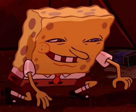 Cheekee Sponge Lad Spongebob Smirking Spongebob Mewing Spongebob