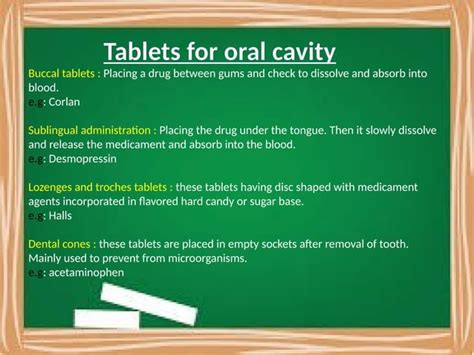 Tablets •• Types Of Tablets And Classification Of Tablets Pptx