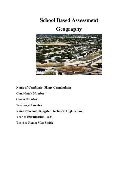 Shane Cunningham Geo Sba 1515 Pdf Pie Chart Geography