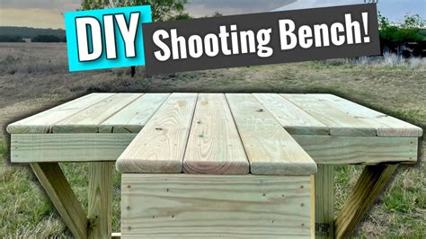 Homemade Shooting Bench Instructions Homemade Ftempo