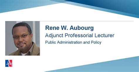 Faculty Profile Rene Aubourg School Of Public Affairs American University