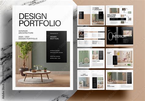Interior Design Portfolio Cover Page