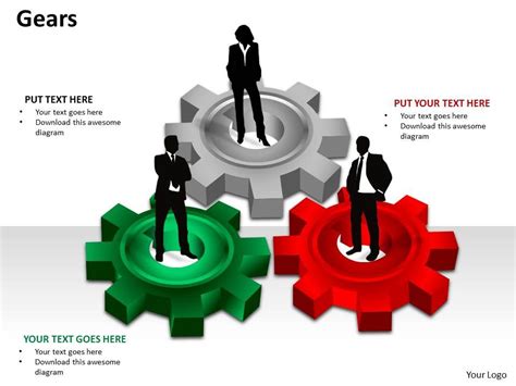 gears ppt 14 powerpoint slides diagrams themes for ppt