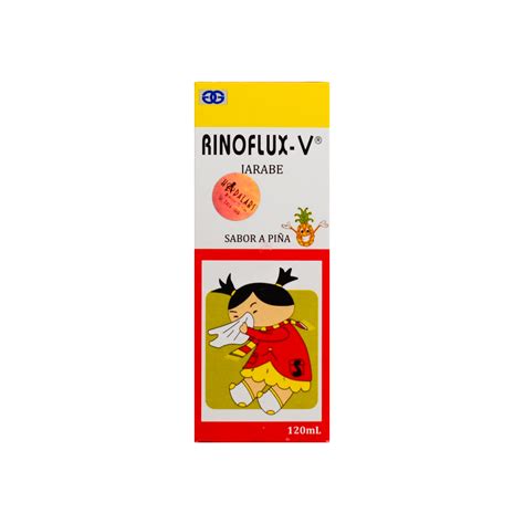Rinoflux V Jarabe 120ml Farmacias Ave Fenix