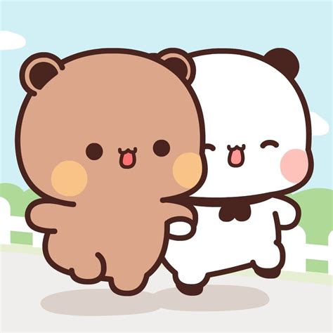 Pin By Natalia Cantwell On Bubu And Dudu Cute Bear Drawings Cute Panda Wallpaper Cute Anime Cat