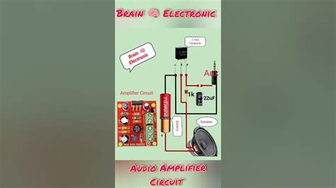Audio Amplifier Circuit C 945 Transistor Audioamplifier