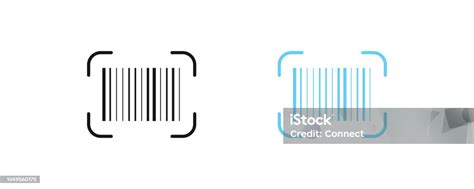 Bar Code Icon Scan Barcode Sign Scanner Symbol Identification Product