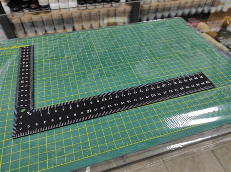 L Cetvel 20 30cm 3mm Kalinlik Kayseri Dericim