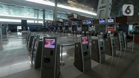 Foto Bandara Soetta Resmi Hentikan Kegiatan Operasional Foto