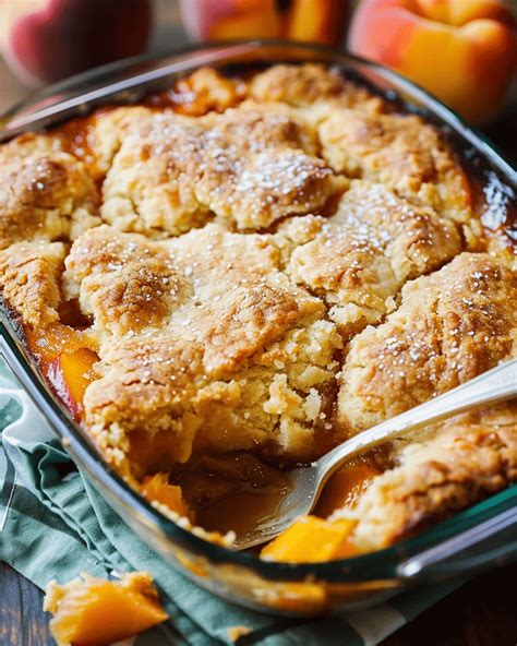 Fresh Peach Cobbler Recipes Smile
