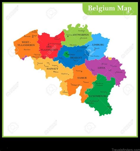 Leuze Belgium A Map To The City Travelsfinderscom