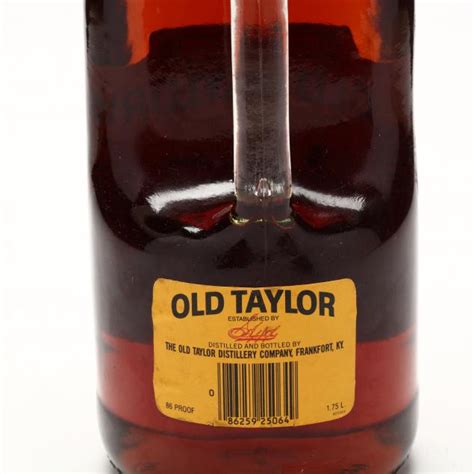 Old Taylor Bourbon Whiskey Lot 8016 Rare Spiritsoct 13 2023 12 00pm