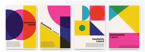 Geometric Shapes Poster Vector Art Icons And Graphics For Free Download