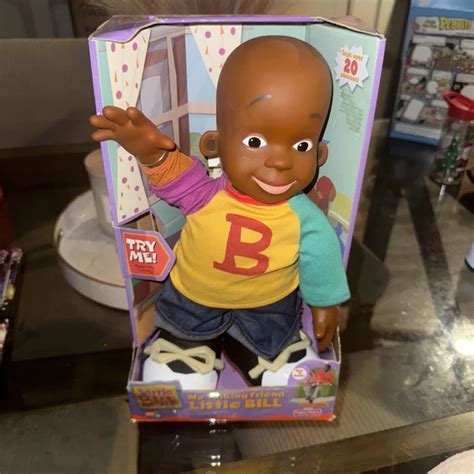 Rare Vintage 2001 Little Bill Talking Doll New In Box Bill Cosby £110