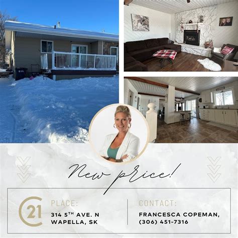 Francesca Copeman Century 21 Able Realty Yorkton Sk