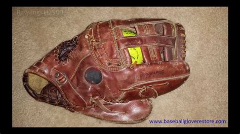 Baseball Glove Repair Youtube