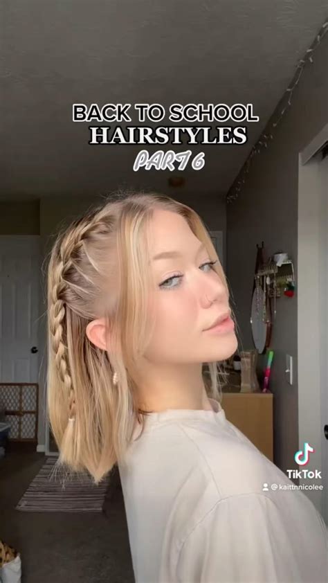 Back To School Hairstyles Part 6 Hairdos For Short Hair Cute Hairstyles For Short Hair
