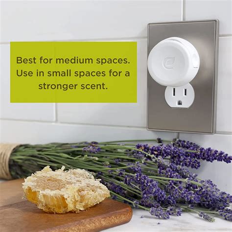 Enviroscent Non Toxic Plug In Air Freshener Kit Lavender Tea Honey